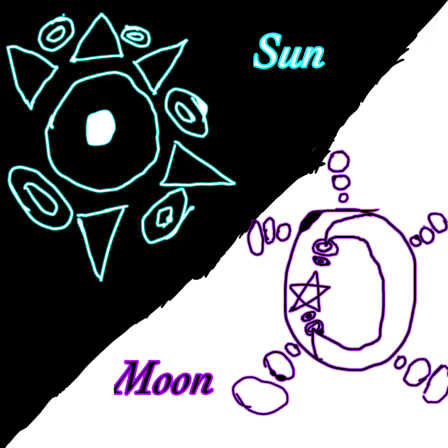 Sun and Moon - ibisPaint