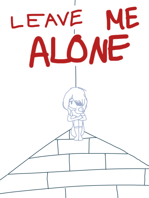 leave me alone - ibisPaint