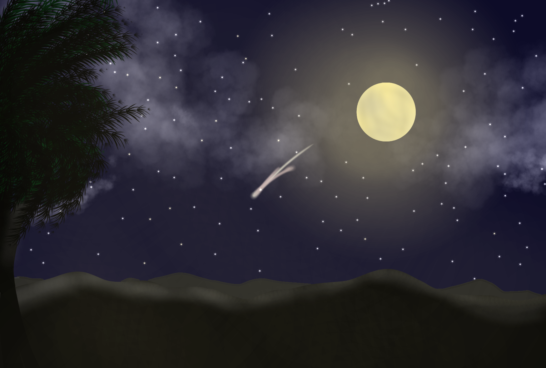 The Galactic Night 2.0 - ibisPaint