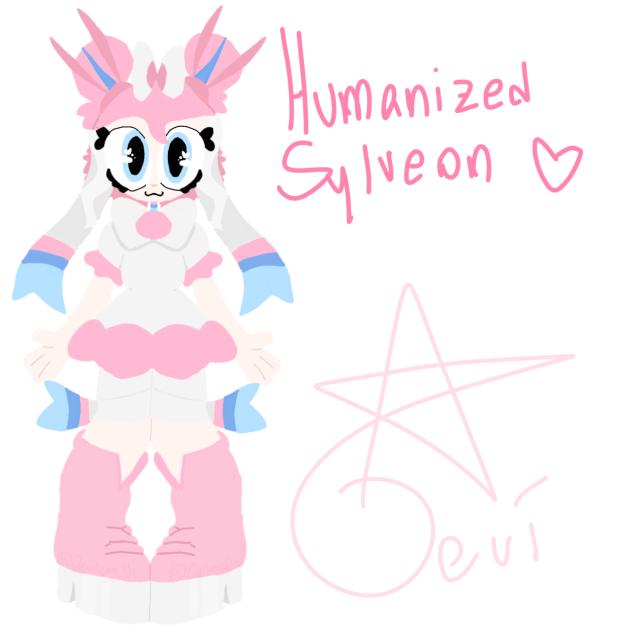 Humanized Sylveon (OLD) - ibisPaint
