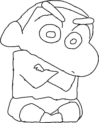 Shin-chan drawing - ibisPaint