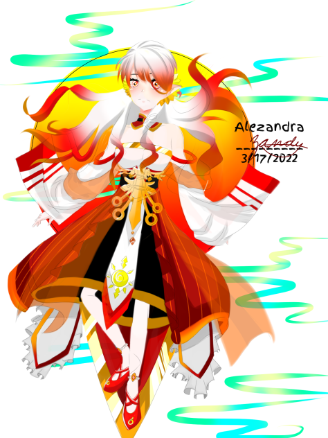 Goddess of Light - ibisPaint