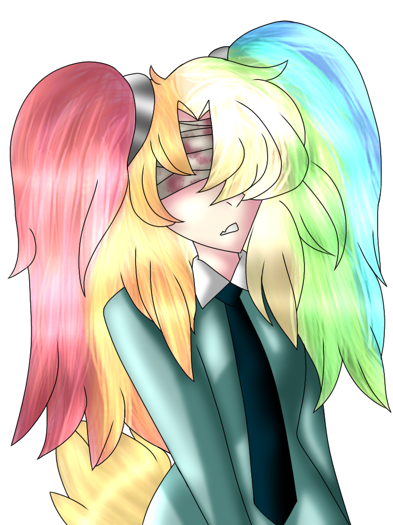 Rainbow Night Guard Girl - ibisPaint