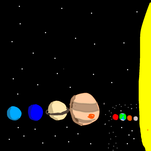 sistema solar - ibisPaint