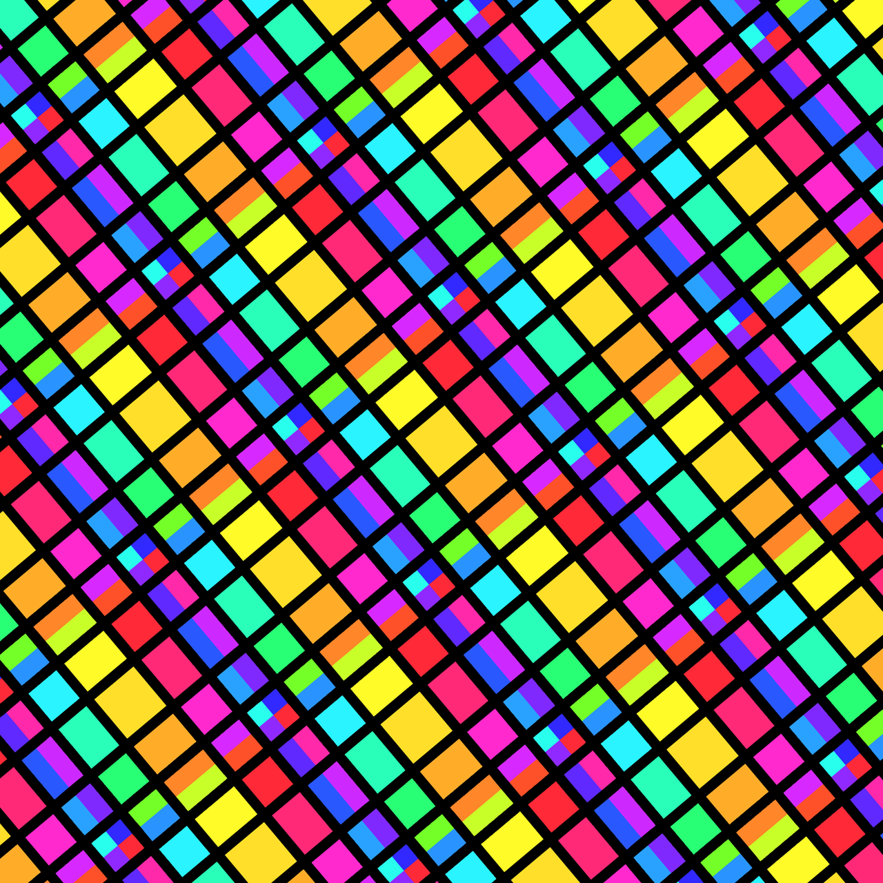 cube pop pattern - ibisPaint