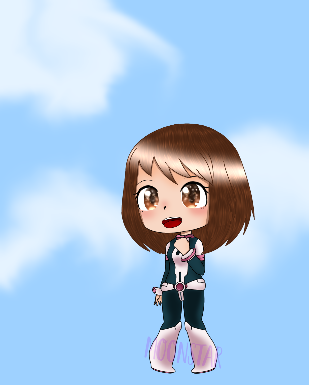 Ochaco Uraraka Gacha edit - ibisPaint