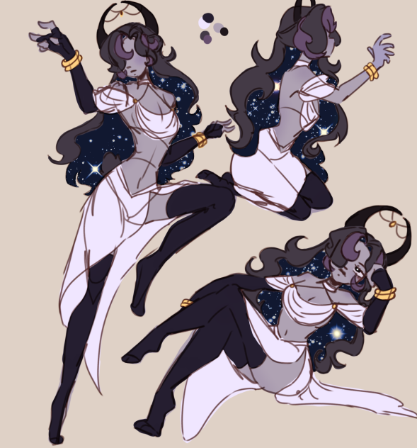 Space goddess - ibisPaint