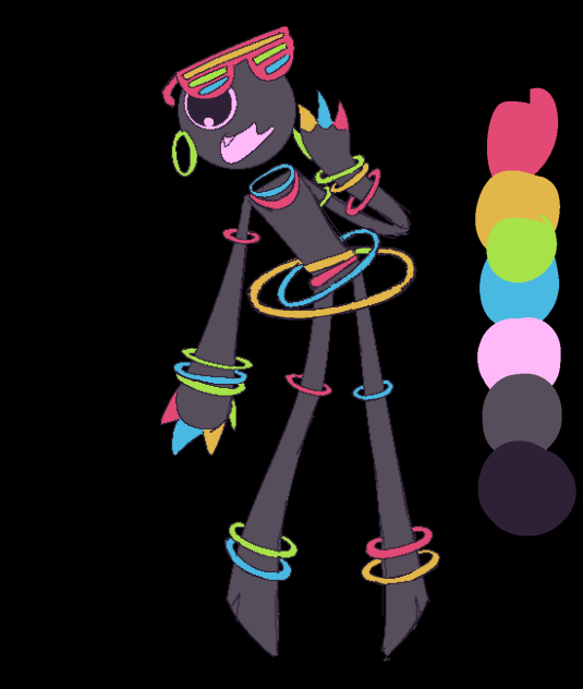 hulla hoop demon thing idk - ibisPaint