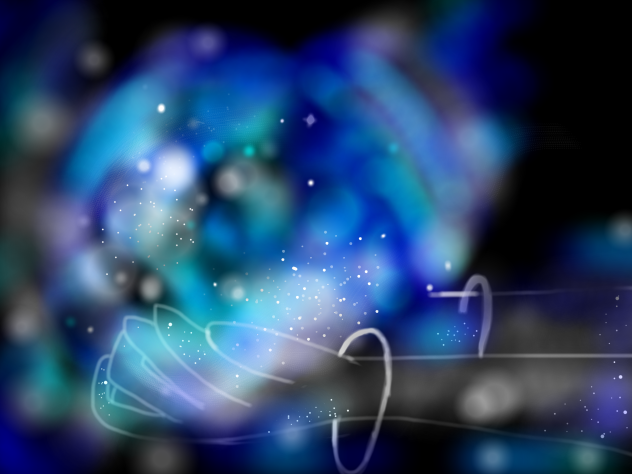 Galactic Hands SpeedPaint - ibisPaint