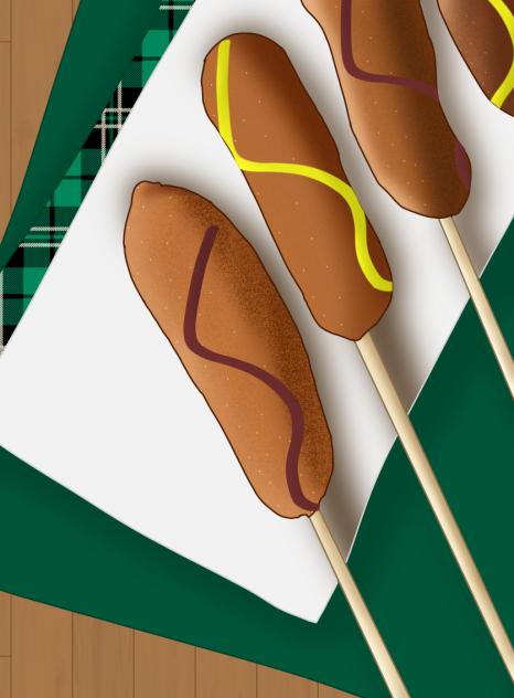 La Corn Dog!! - ibisPaint