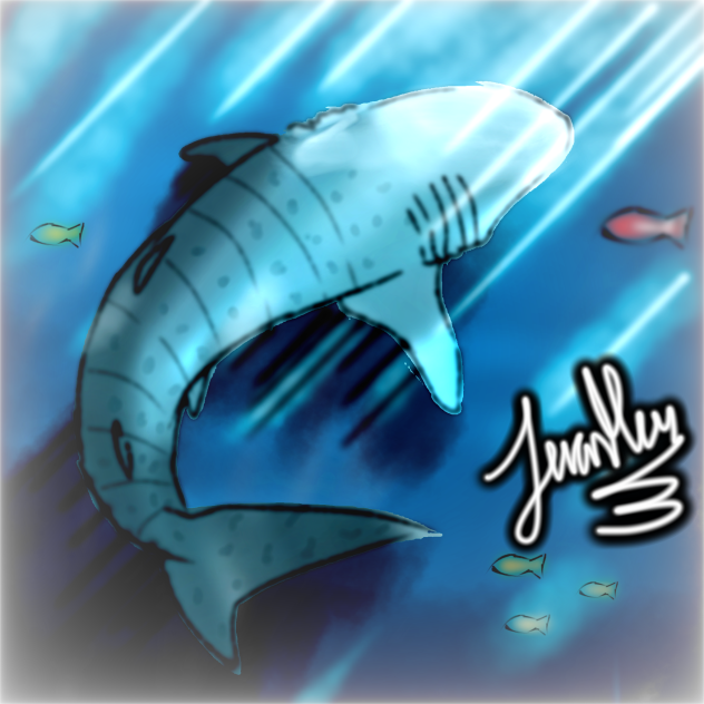 whale shark 🦈 - ibisPaint