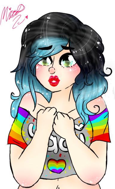 nueva oc n w n - ibisPaint