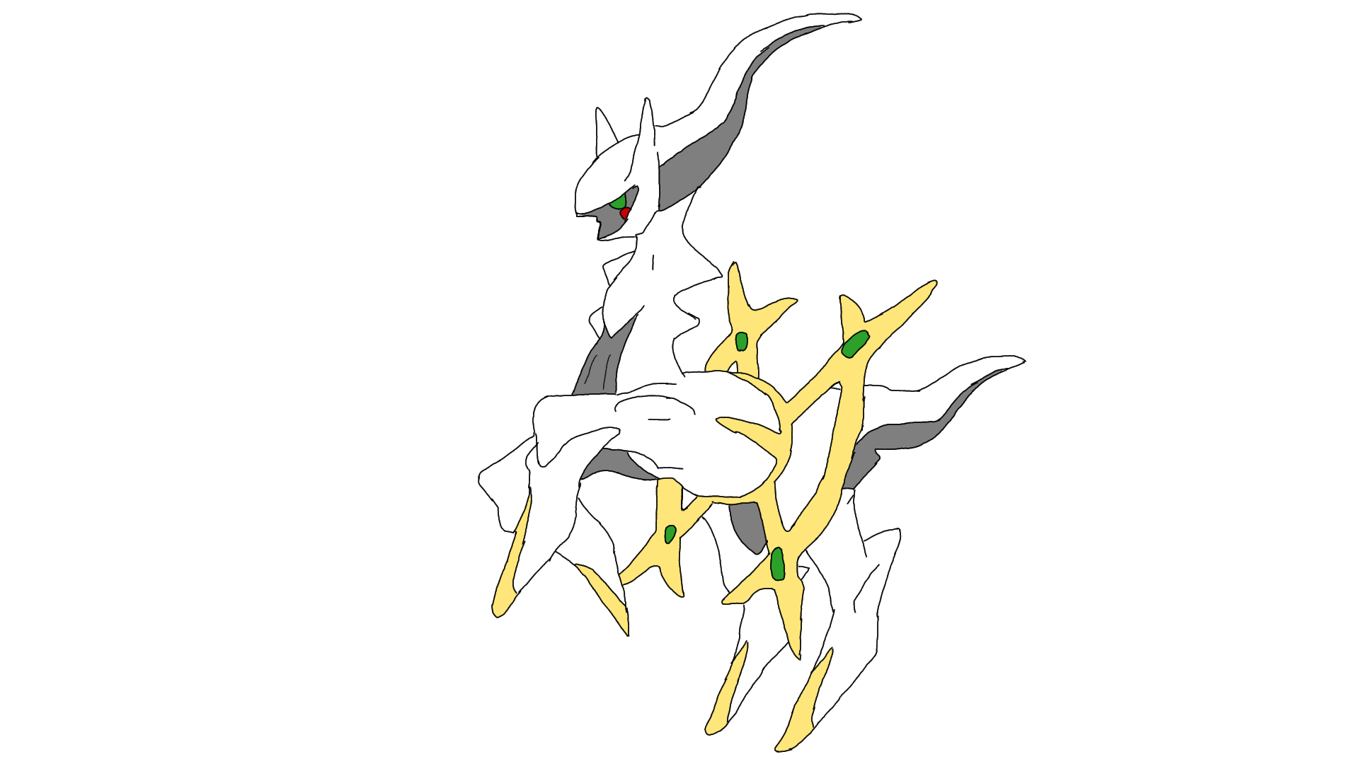 Arceus Pokemon - ibisPaint