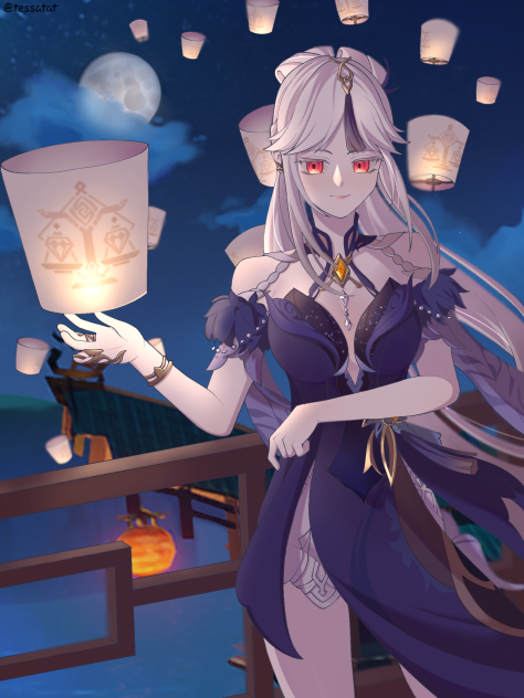 Ningguang_Mid-autumn festival - ibisPaint