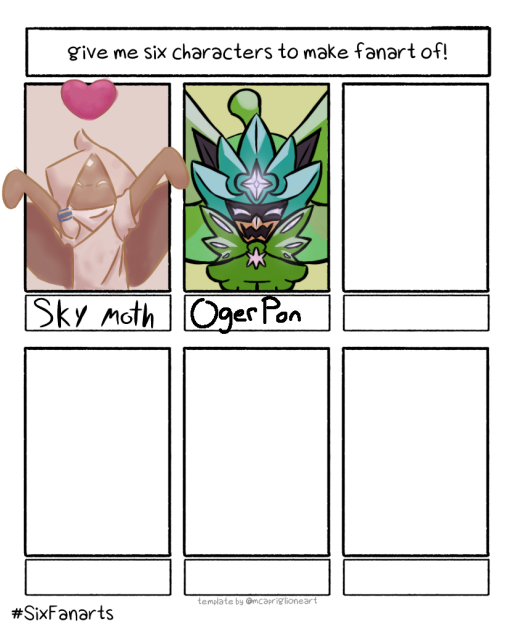 six fanarts - ibisPaint