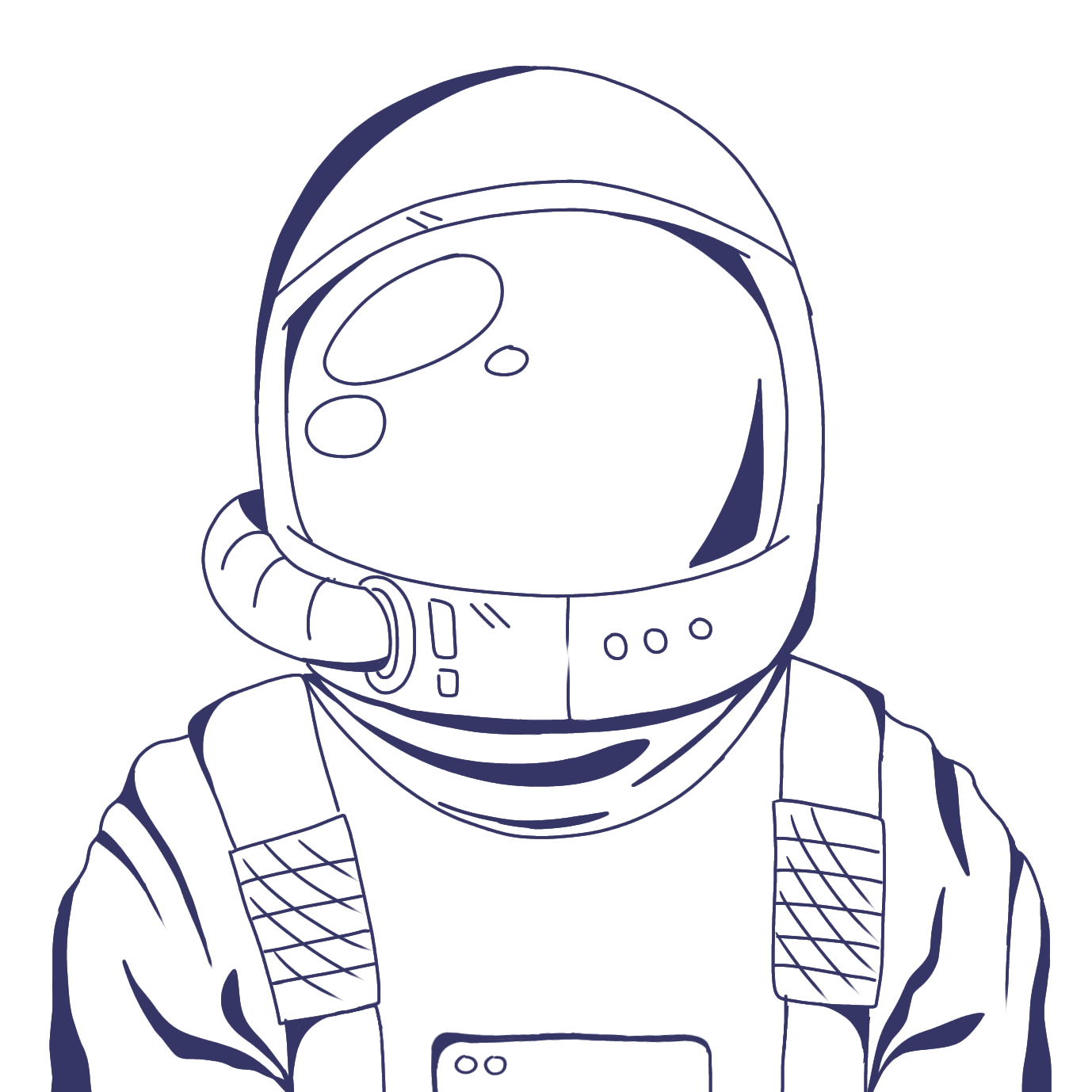 Astronaut🌘 - ibisPaint
