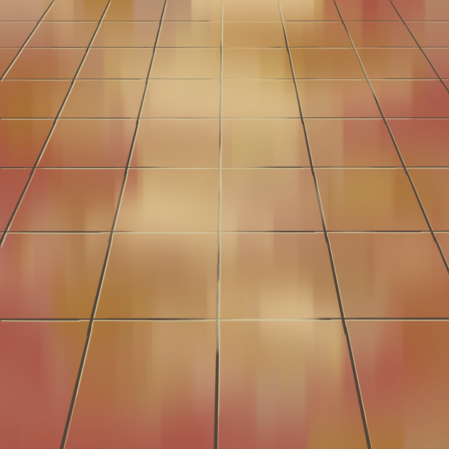 Tiled floor gold - ibisPaint