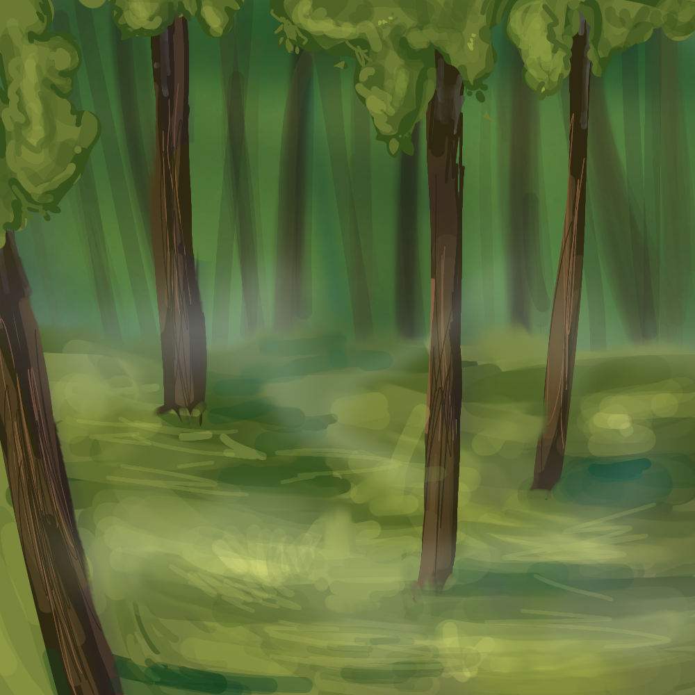 Forest-Fog - ibisPaint