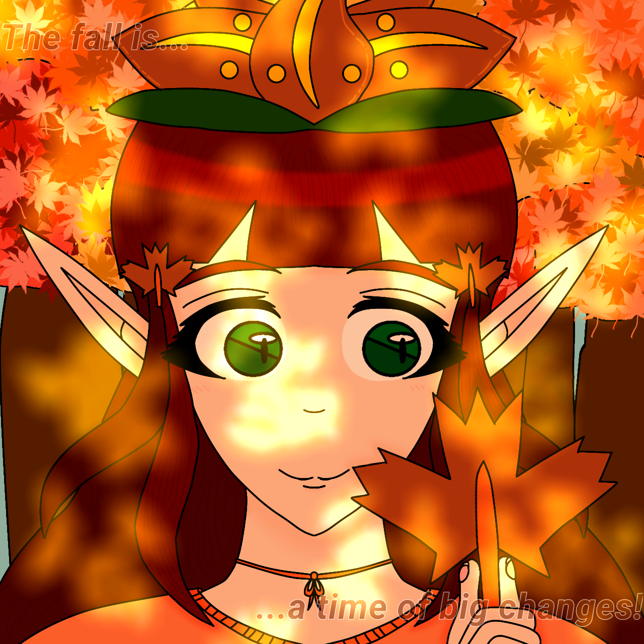 Antonie in the Fall - ibisPaint
