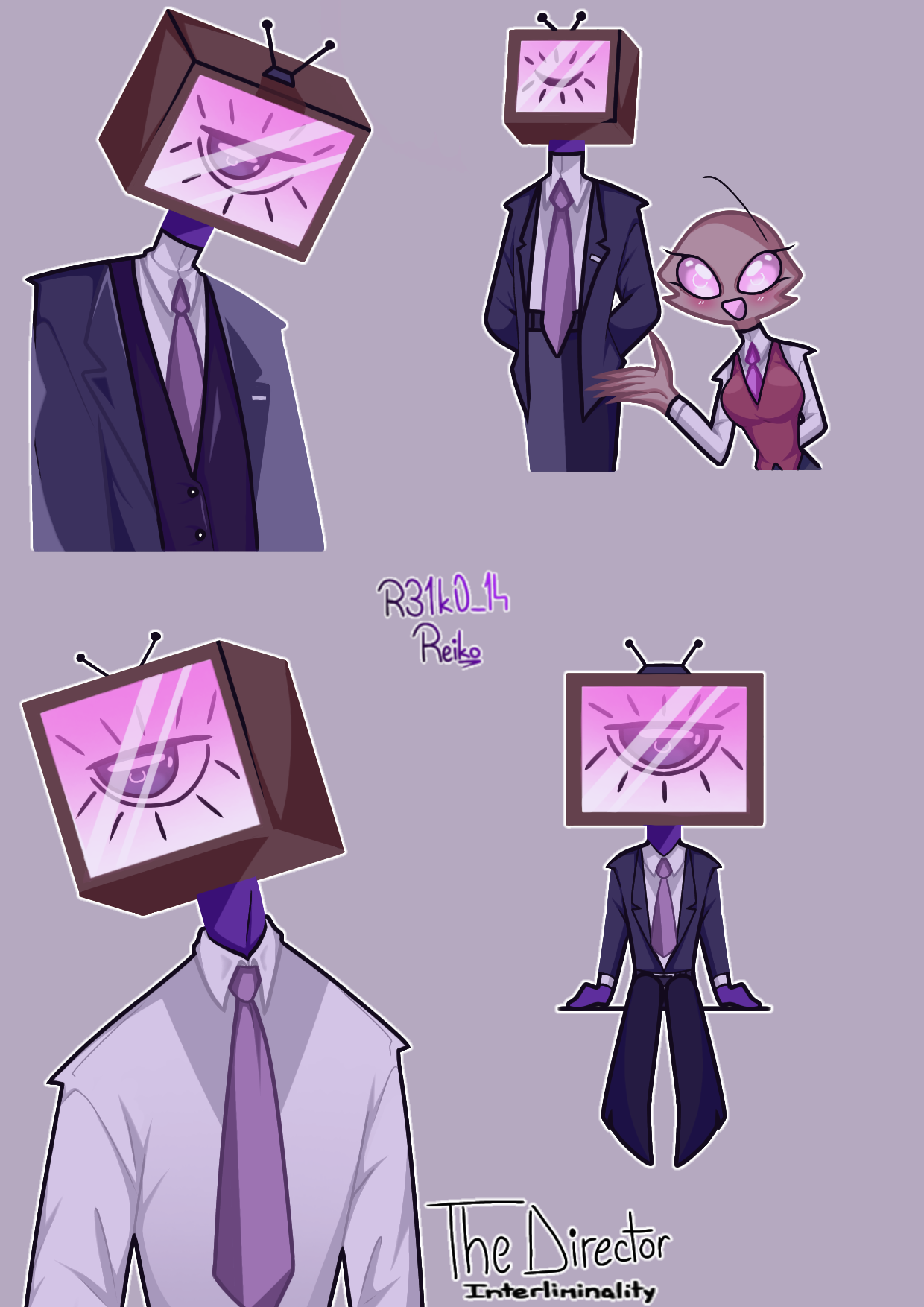 The Director in suits - ibisPaint