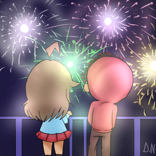 Fireworks - ibisPaint