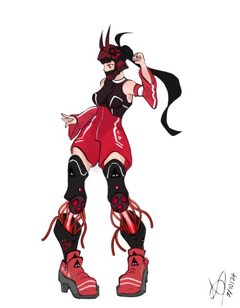 Mecha Girl _ON1 - ibisPaint