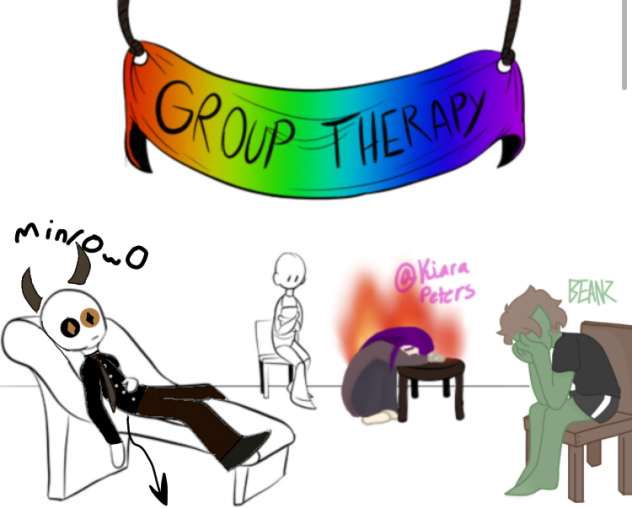 Group therapy collab - ibisPaint