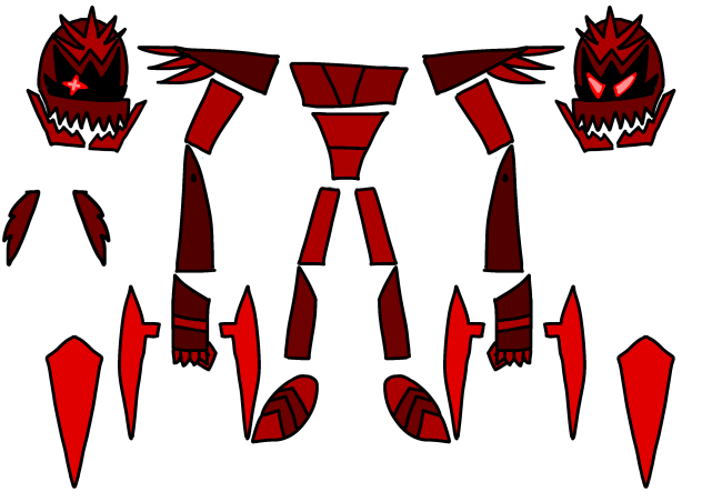 Random robot dude animation rig - ibisPaint