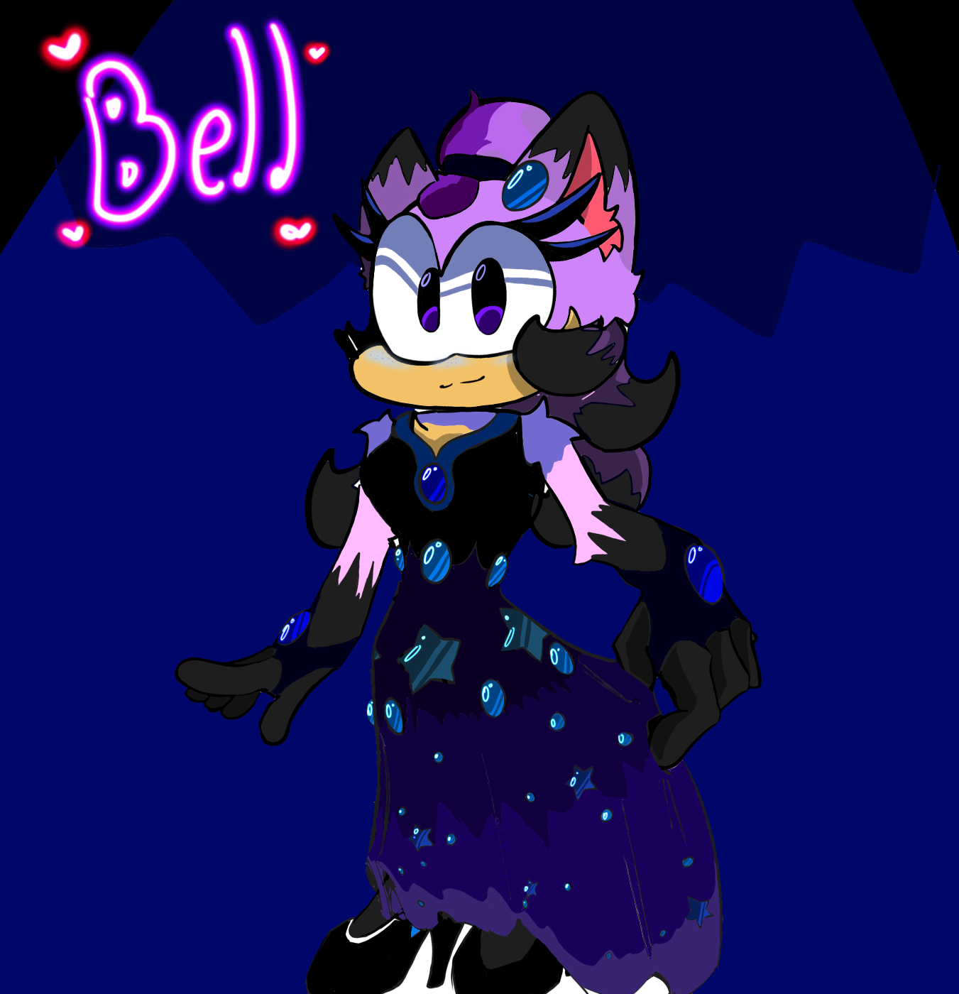 Bell but in a dress! - ibisPaint