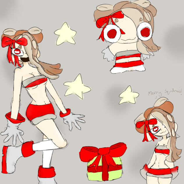 she's defrosting... - ibisPaint