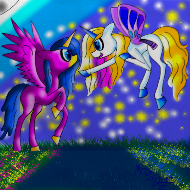 Stella and Lilli - ibisPaint