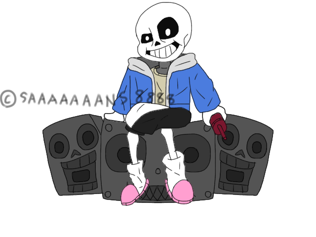 fnf sans - ibisPaint
