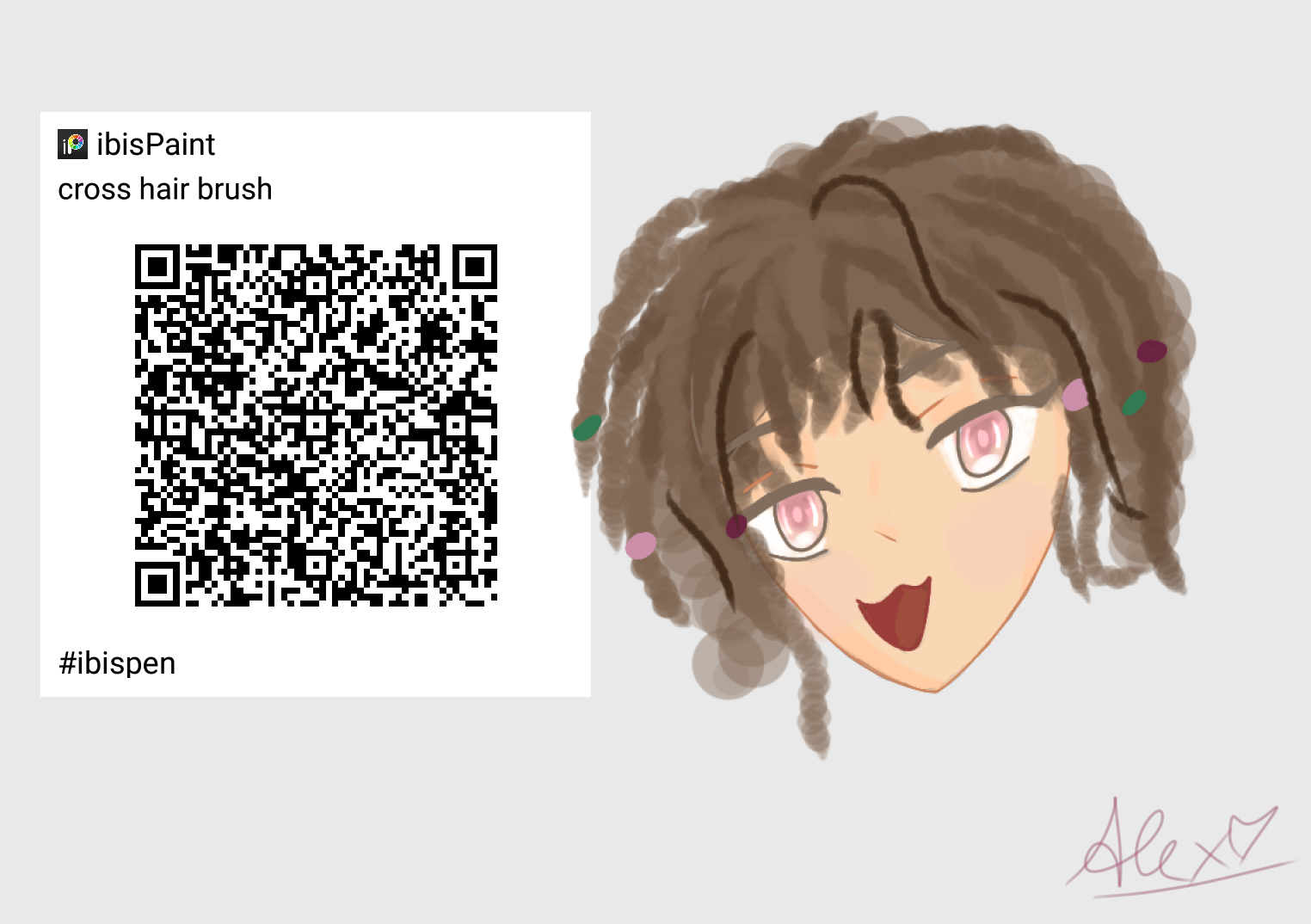 cross hair brush - ibisPaint