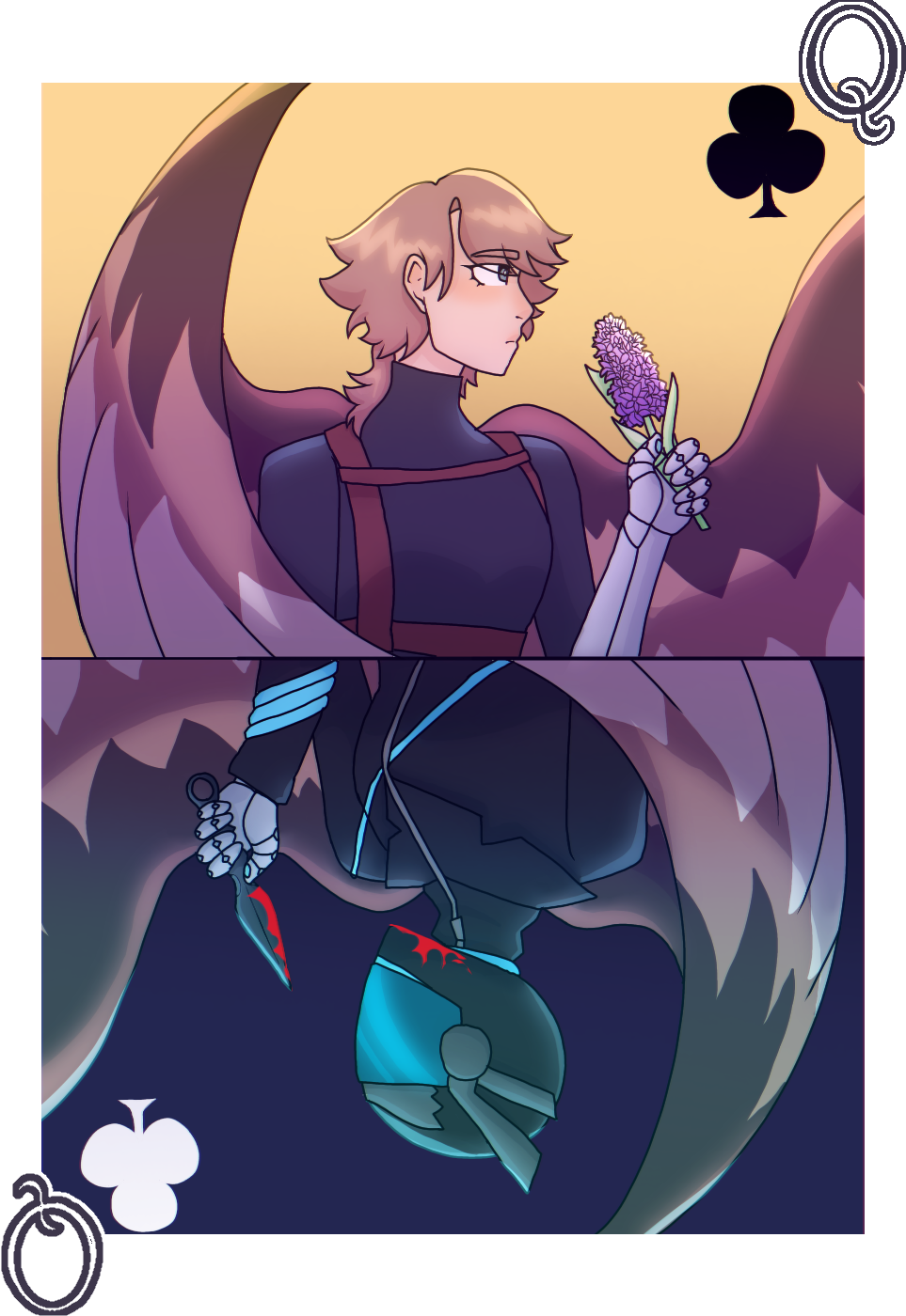 Wren’s Queen of Spades - ibisPaint