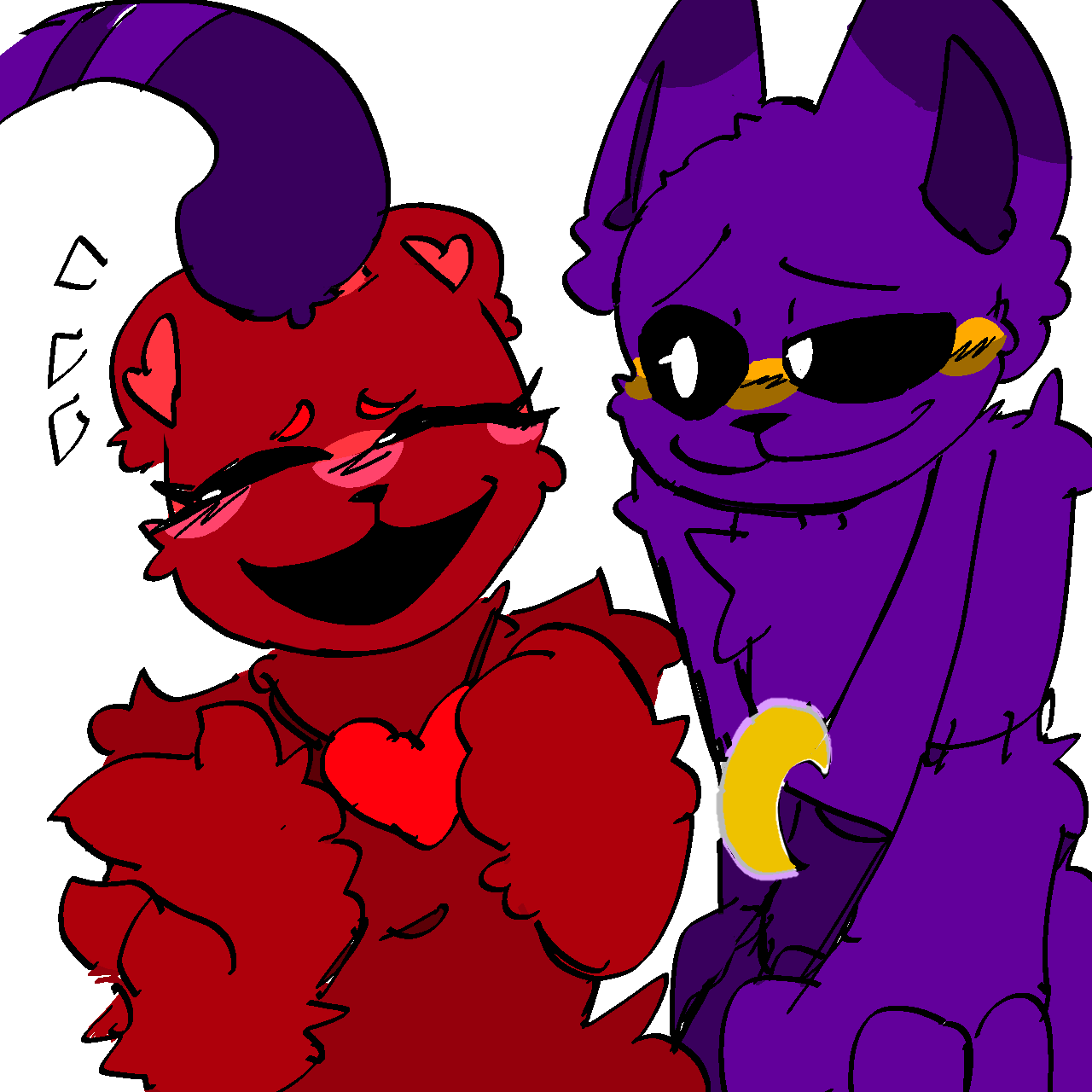 Catnap and Bobby - ibisPaint