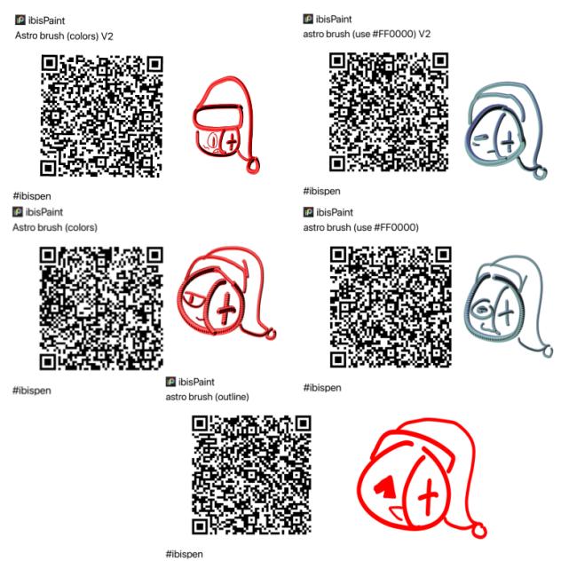 dandy’s world astro brushes! - ibisPaint