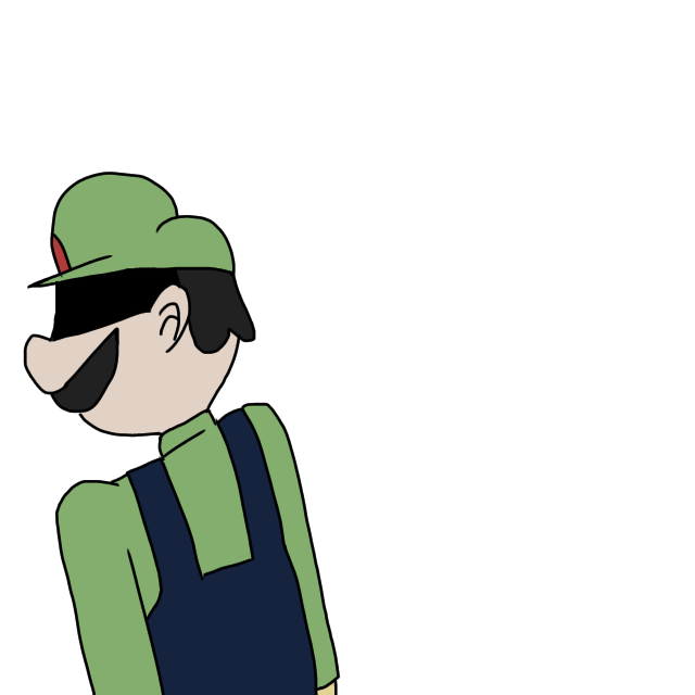 yo soy luigi - ibisPaint