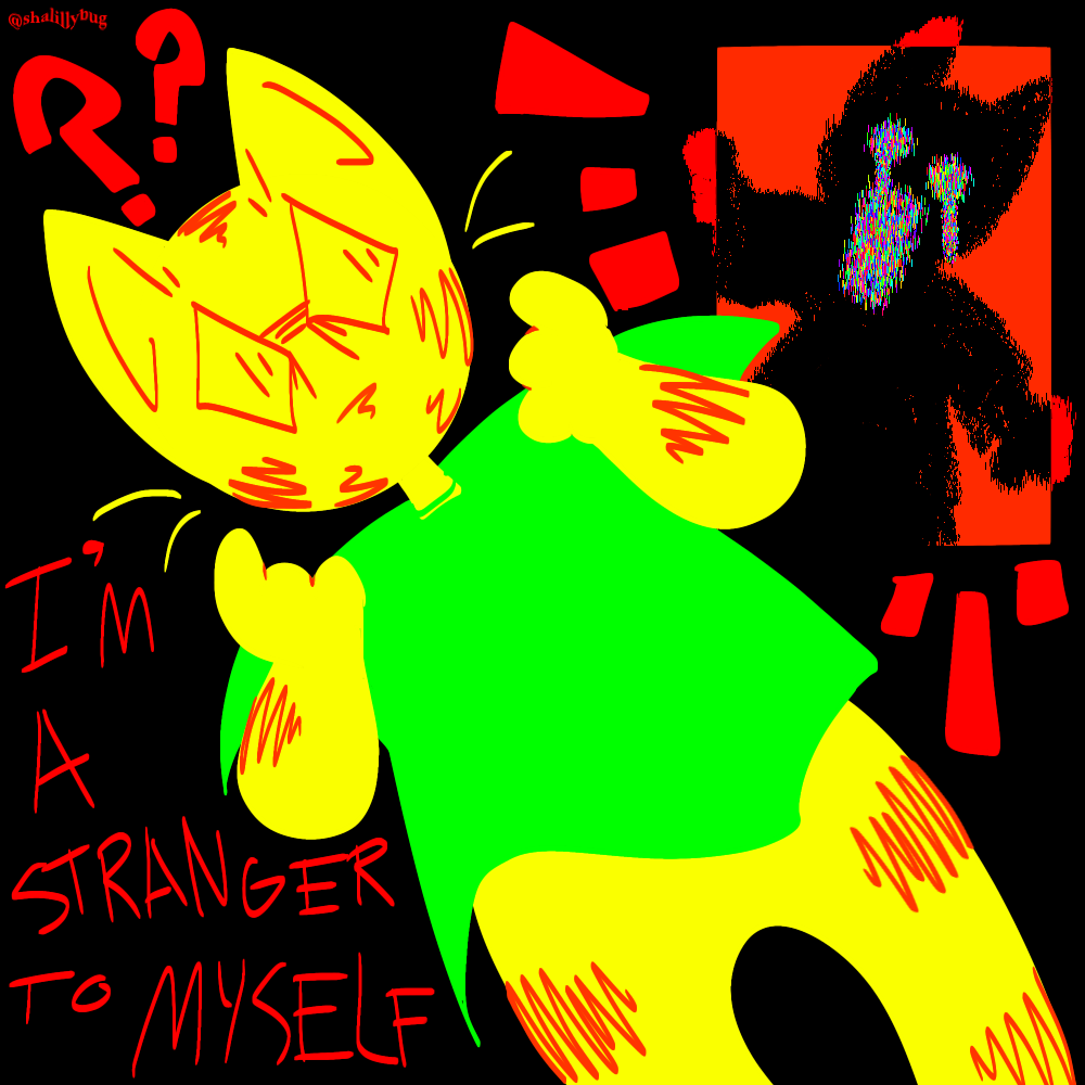 im a stranger to myself - ibisPaint