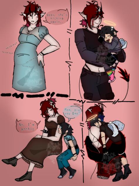 Moon & Milly - ibisPaint