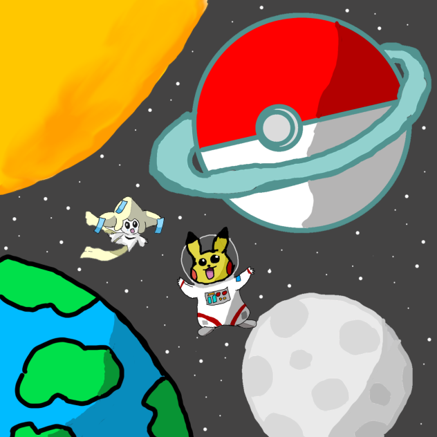 Pokémon in Space! - ibisPaint