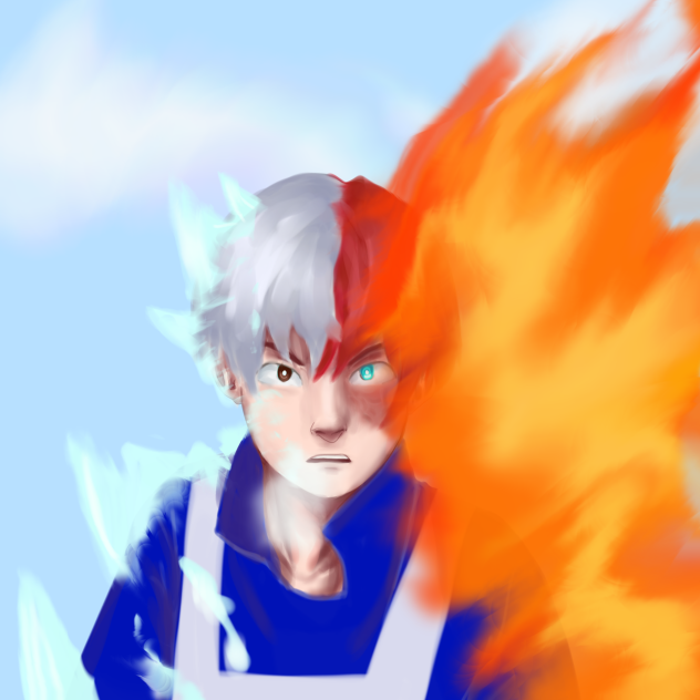 Todoroki Shoto - ibisPaint