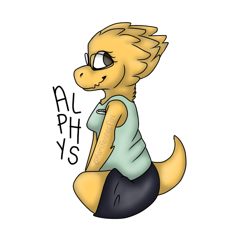 dr. alphys - ibisPaint