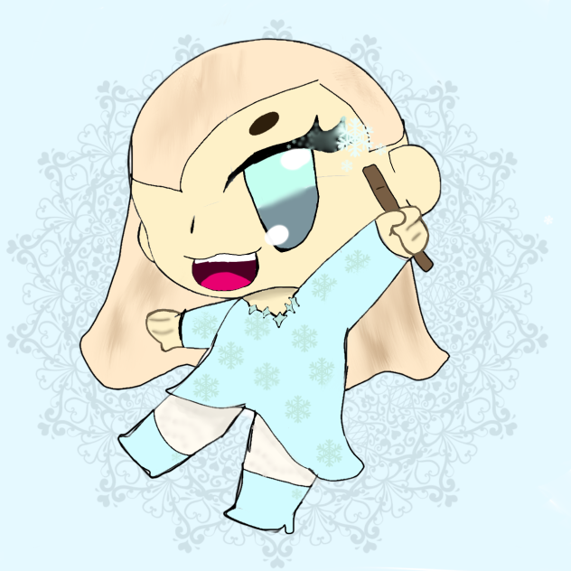 cute mini elsa - ibisPaint
