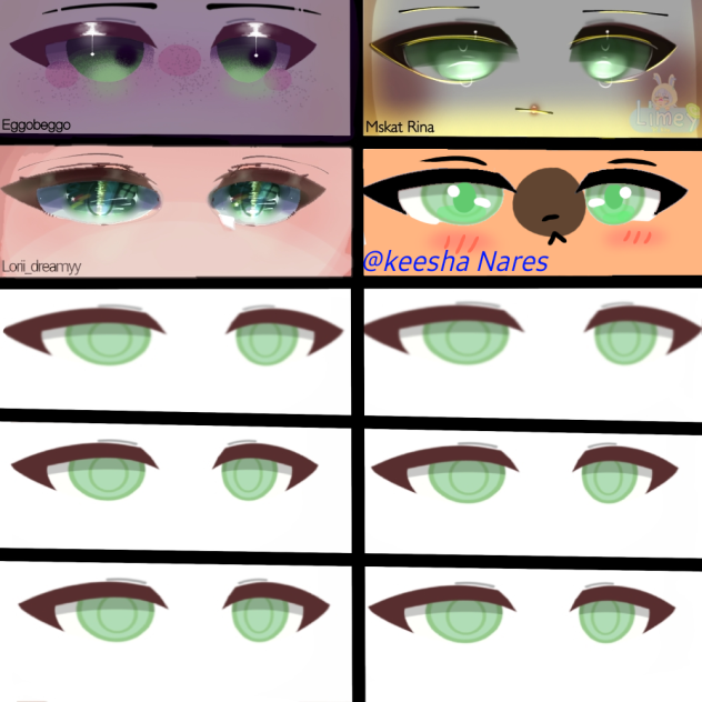 how to edit eyes collab. - ibisPaint