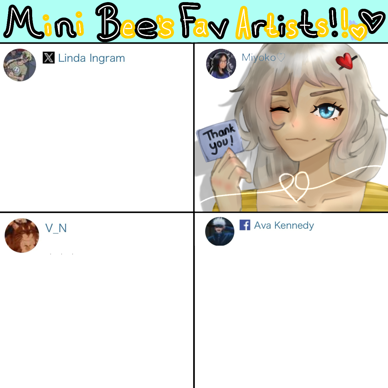 Mini Bee's Favourite artists - ibisPaint