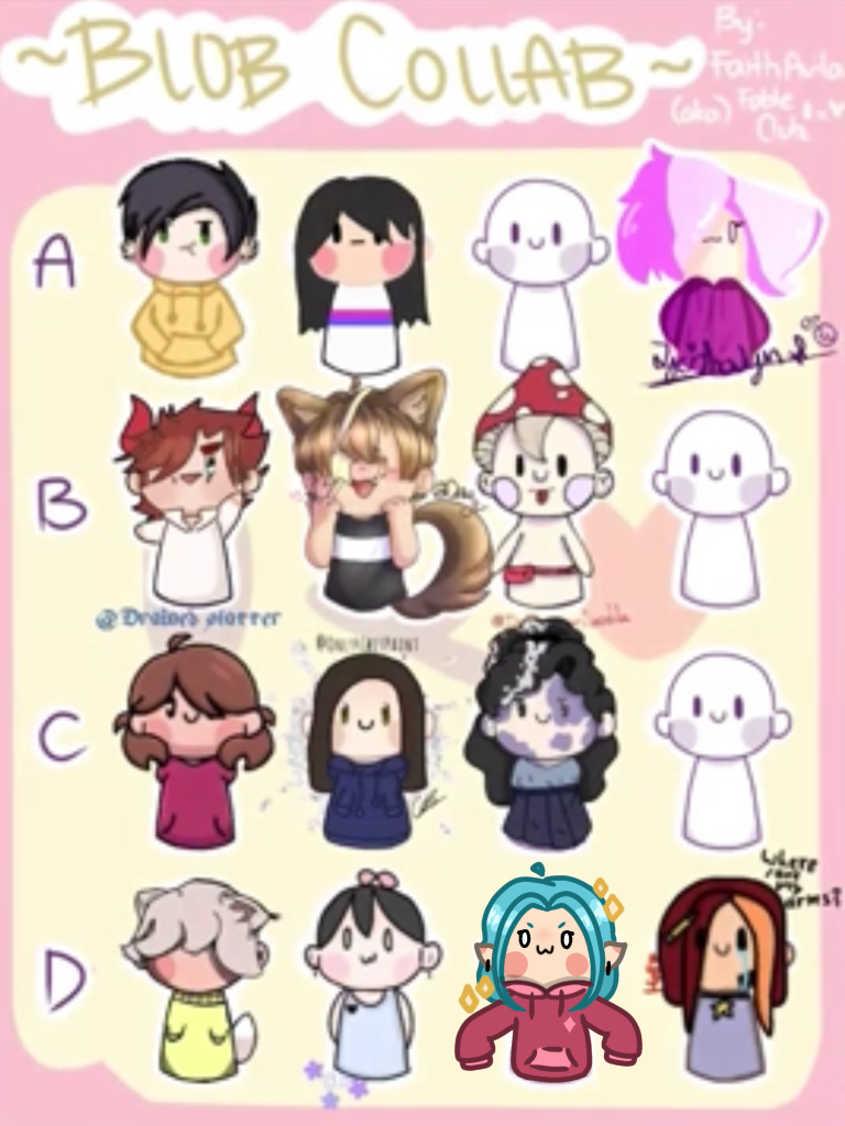 blob collab - ibisPaint