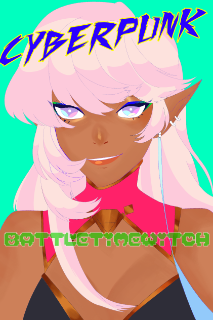 Cyberpunk oc - ibisPaint