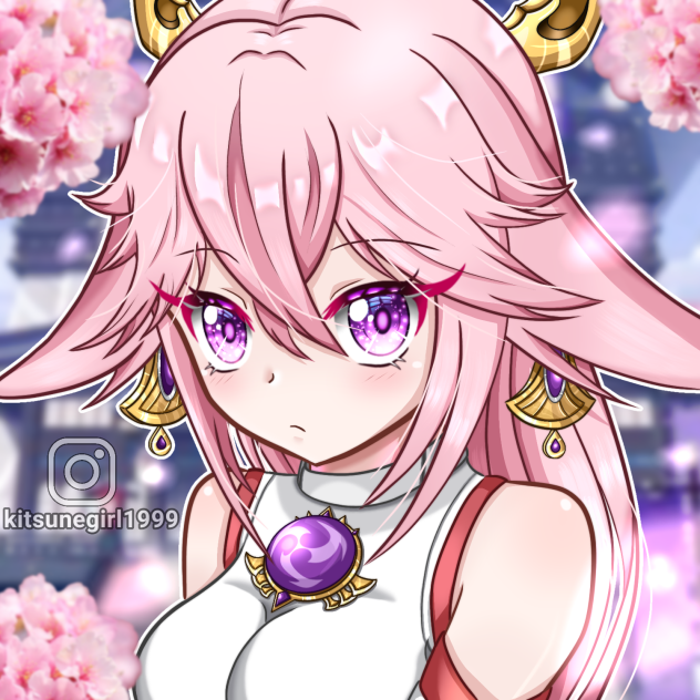 Yae Sakura_Guuji (Genshin_Honkai Impact) - ibisPaint