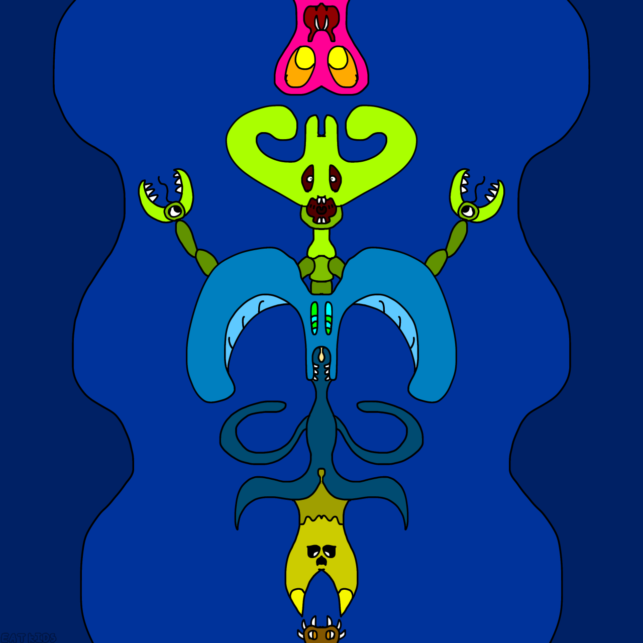 The Monsters… - ibisPaint