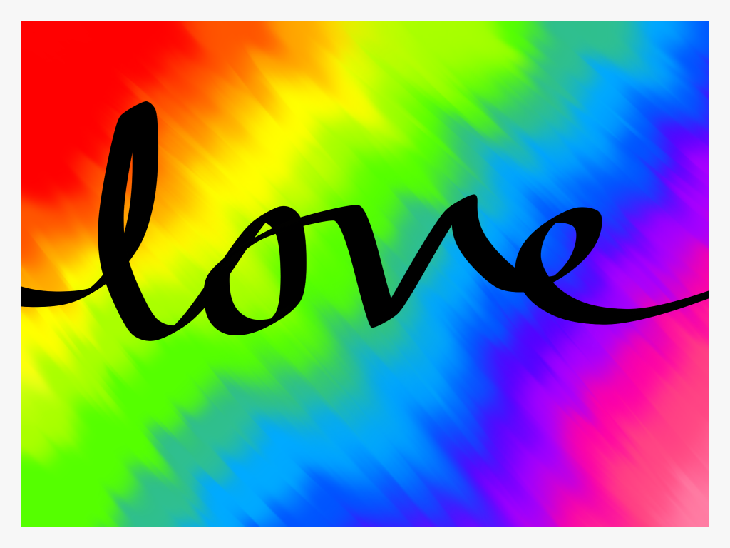 Love tie dye - ibisPaint